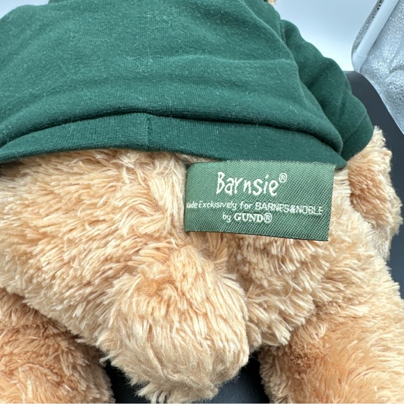 Gund | Toys | Gund Barnsie Teddy Bear Barnes Noble With Hoodie Stuffed ...